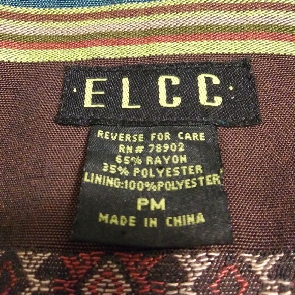 Elcc | Jackets & Coats | Mixed Multi Stripe Blazer By Elcc | Poshmark